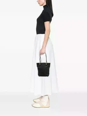 Gucci Gg Canvas Eclipse Tote Bag - Black