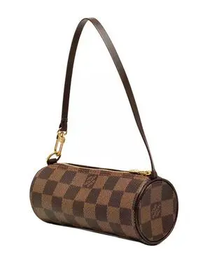 LOUIS VUITTON Damier Ebene Papillon Pochette Handbag