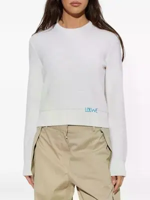 Loewe Embroidered Logo Sweater