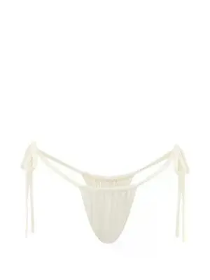 FAE SWIM Birdie Bikini Briefs - Neutrals