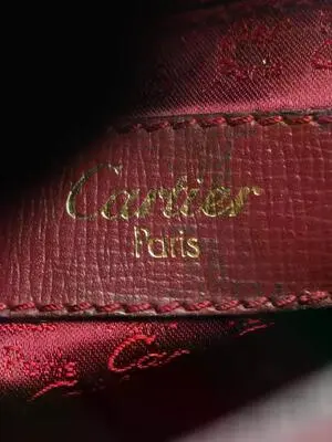 Cartier Must De Line Leather Crossbody Bag