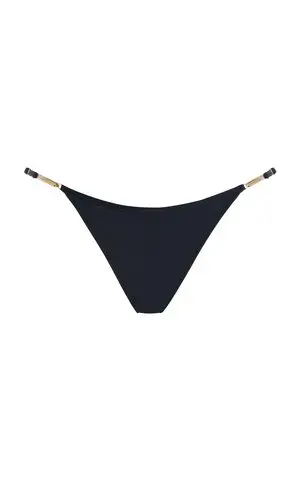 TROPIC OF C Luna Chain Bikini Bottom - Black