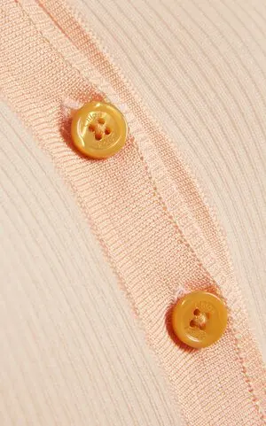 Chloé Fine-knit Wool Henley Top