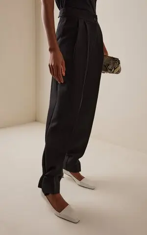 THE FRANKIE SHOP Doyer Pleated Trousers