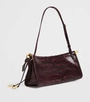 Alaïa Le Click East West Shoulder Bag - Brown