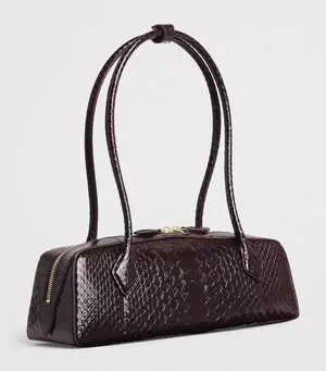 Alaïa Le Teckel Shoulder Bag - Brown
