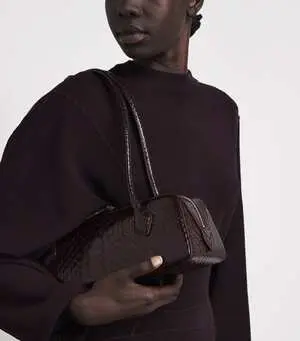 Alaïa Le Teckel Shoulder Bag - Brown