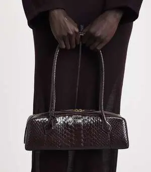 Alaïa Le Teckel Shoulder Bag - Brown