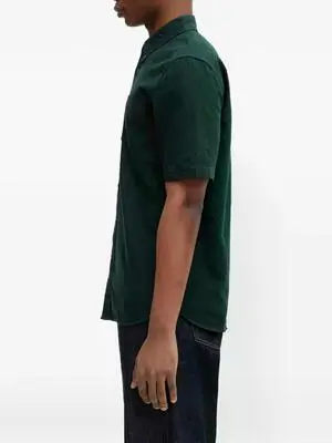 Fred Perry Logo-embroidered Short-sleeve Shirt