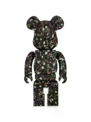 MEDICOM TOY Be@rbrick Anever Floral-print Collectible - Black