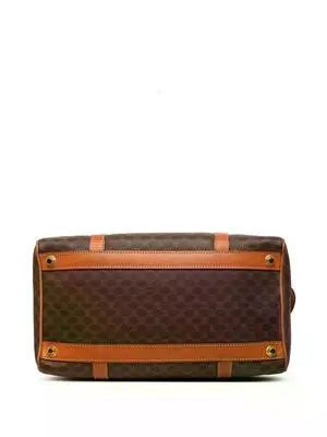 Celine Macadam Coated Canvas Boston Bag
