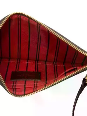 LOUIS VUITTON Damier Ebene Neverfull Mm Pouch