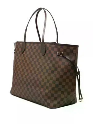 LOUIS VUITTON Damier Ebene Neverfull Gm Tote Bag