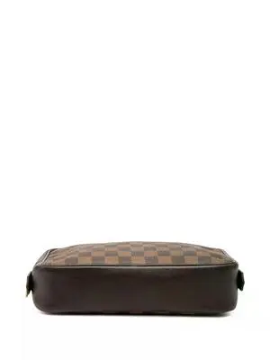 LOUIS VUITTON Damier Ebene Trouseau Toilette 25 Clutch Bag