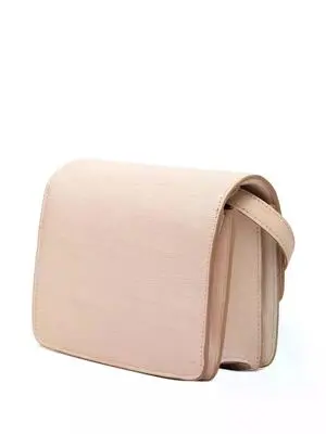Celine Small Calfskin Classic Box Crossbody Bag - Brown