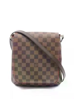LOUIS VUITTON Damier Ebene Musette Salsa Crossbody Bag - Brown