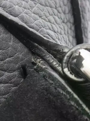 Loewe Large Calfskin Puzzle Satchel - Grey