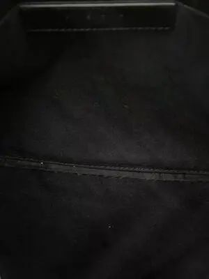 Balenciaga Canvas Navy Clip M Clutch Bag