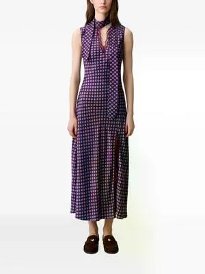 Claudie Pierlot Flowy Lace Maxi Dress
