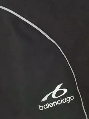Balenciaga Logo Print Shorts