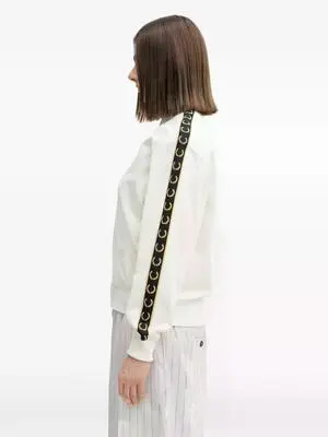 Fred Perry Logo Embroidered Zip-up Track Jacket