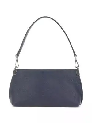 GIANNI CHIARINI Tumbled Leather Shoulder Bag