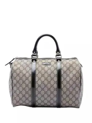 Gucci Medium Gg Supreme Joy Boston Bag - Neutrals