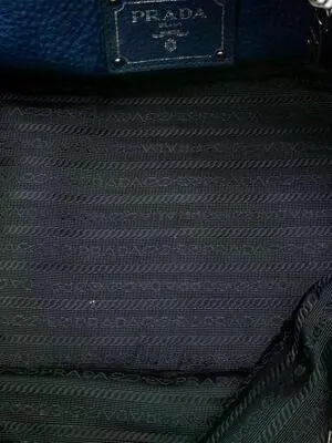Prada Vitello Daino Double Handle Satchel