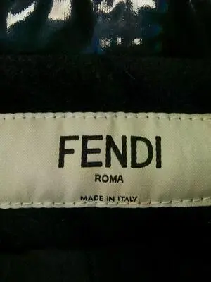 Fendi Holographic Logo Strip Ski Trousers
