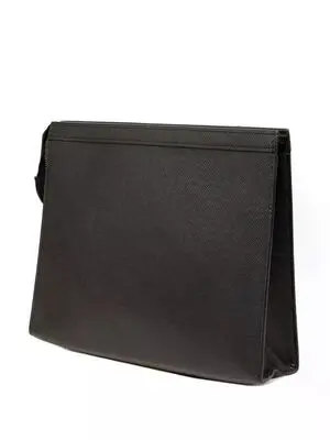 LOUIS VUITTON Taiga Pochette Voyage Mm Clutch Bag - Black