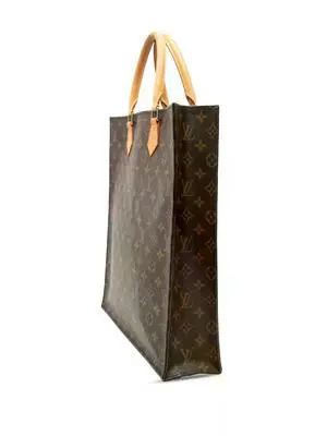 LOUIS VUITTON Monogram Sac Plat Tote Bag