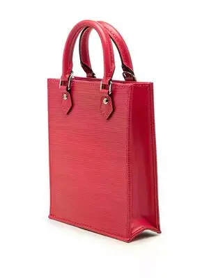 LOUIS VUITTON Epi Petit Sac Plat Satchel