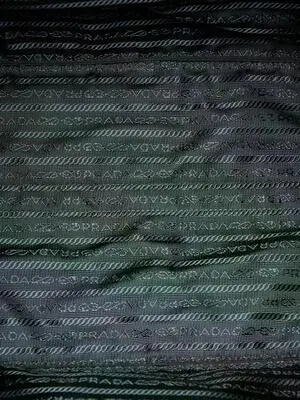 Prada Saffiano Trimmed Tessuto Tote Bag