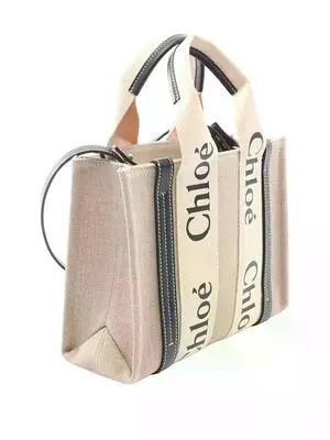 Chloé Woody Satchel - Neutrals