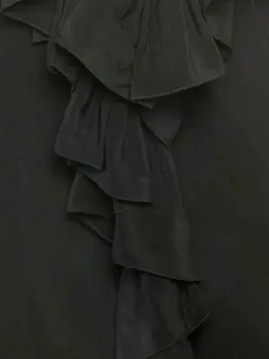 Gucci Silk Blouse With Ruffled Collar