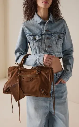 Balenciaga Le City Medium Leather Bag