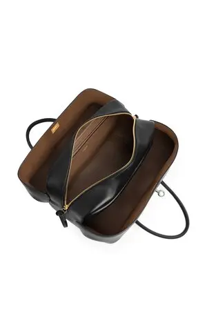 Balenciaga Le 7 Medium Leather Bowling Bag