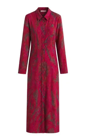 MARGHERITA MACCAPANI Andre Cotton-blend Jacquard Dress - Multi