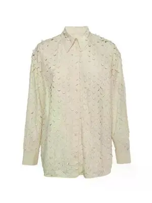 Nanushka Nanamia Oversized Cut-out Shirt