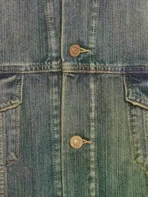 Balenciaga Crypto Print Denim Jacket