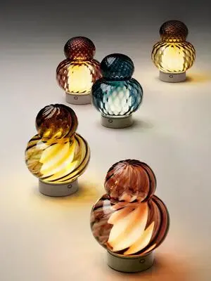 NASONMORETTI Bibendum Optic Twist Table Lamp