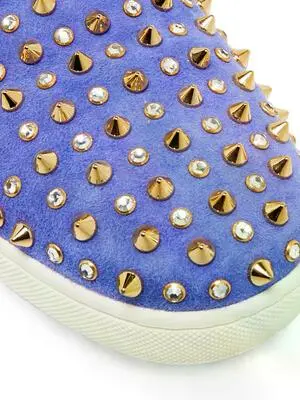 CHRISTIAN LOUBOUTIN Roller Boat Embellished Sneakers