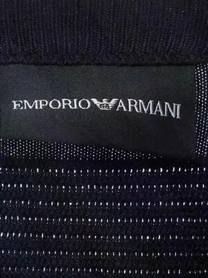 Emporio Armani Fine Knit Crew Neck Long Sleeve Sweater