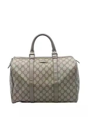 Gucci Gg Supreme Joy Boston Bag - Neutrals