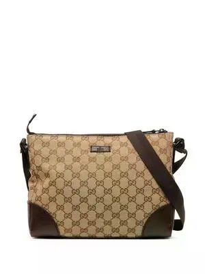 Gucci Gg Canvas Crossbody Bag - Neutrals