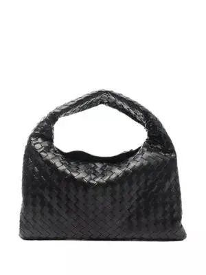 Bottega Veneta Small Intrecciato Hobo Bag - Black