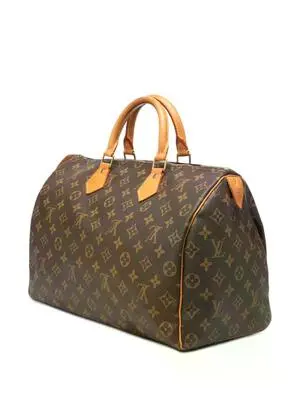 LOUIS VUITTON Monogram Speedy 35 Boston Bag