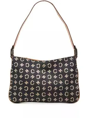 Celine Macadam Denim Shoulder Bag