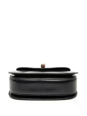 Gucci Calfskin Bamboo Night Satchel - Black