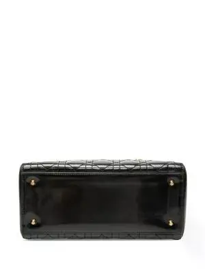 Dior Patent Cannage Lady Satchel
